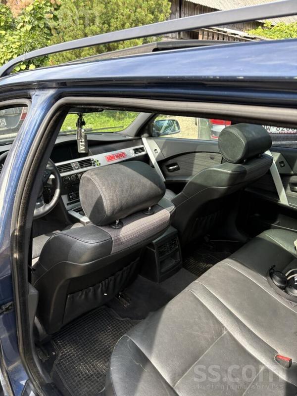 Zils BMW 525 2004 Tukums, ar dzinēja tilpumu 2.50 L un nobraukumu 427 tūkst. km par 3000 €, foto 9 vietnē AUTOMOTO.COM.LV