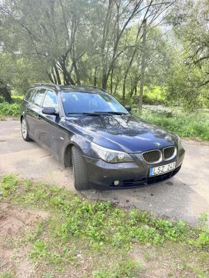 Синий БМВ 525 2004 в Каунас, объемом двигателя 2.50 л и пробегом 599 тыс. км за 1800 €, фото  на AUTOMOTO.COM.LV