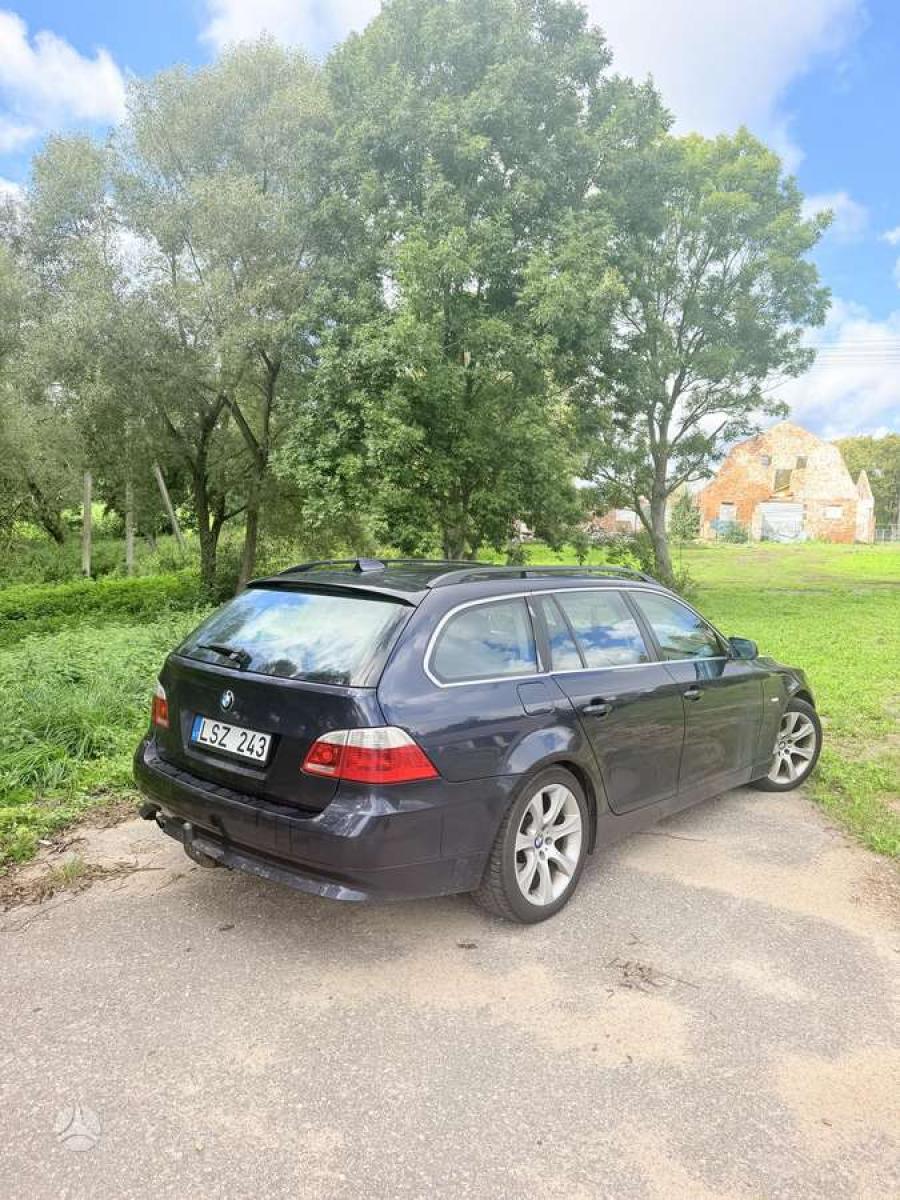 Синий БМВ 525 2004 в Каунас, объемом двигателя 2.50 л и пробегом 599 тыс. км за 1800 €, фото 5 на AUTOMOTO.COM.LV