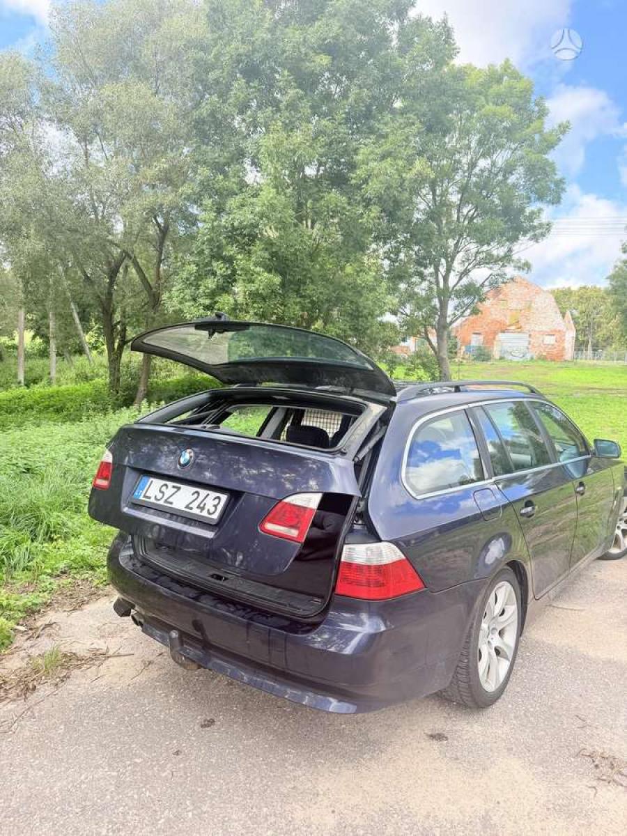 Синий БМВ 525 2004 в Каунас, объемом двигателя 2.50 л и пробегом 599 тыс. км за 1800 €, фото 6 на AUTOMOTO.COM.LV