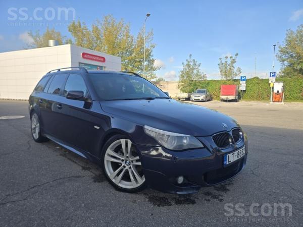 Синий БМВ 525 2004 в Рига, объемом двигателя 2.50 л и пробегом 0 тыс. км за 2790 €, фото 3 на AUTOMOTO.COM.LV