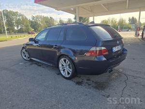 Blue BMW 525 2004 in Riga, with an engine capacity of 2.50 L and mileage of 0 thousand km for 2790 €, photo 4 on AUTOMOTO.COM.LV