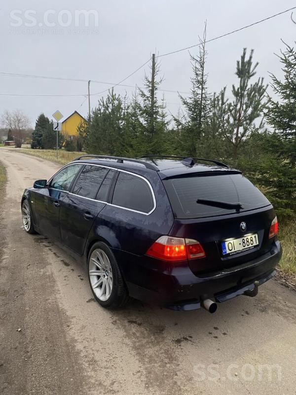 Zils BMW 525 2005 Rēzekne, ar dzinēja tilpumu 2.50 L un nobraukumu 350 tūkst. km par 2350 €, foto 5 vietnē AUTOMOTO.COM.LV