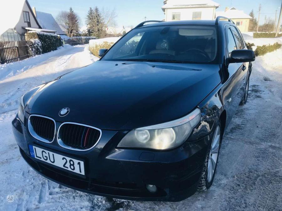 Zils BMW 525 2005 Rokiškis, ar dzinēja tilpumu 2.50 L un nobraukumu 427 tūkst. km par 1550 €, foto 3 vietnē AUTOMOTO.COM.LV