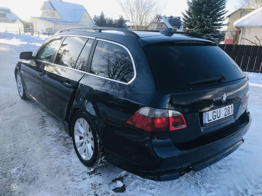 Zils BMW 525 2005 Rokiškis, ar dzinēja tilpumu 2.50 L un nobraukumu 427 tūkst. km par 1550 €, foto 6 vietnē AUTOMOTO.COM.LV