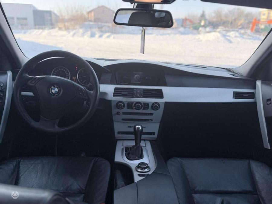 Zils BMW 525 2005 Viļņa, ar dzinēja tilpumu 2.50 L un nobraukumu 400 tūkst. km par 2300 €, foto 7 vietnē AUTOMOTO.COM.LV