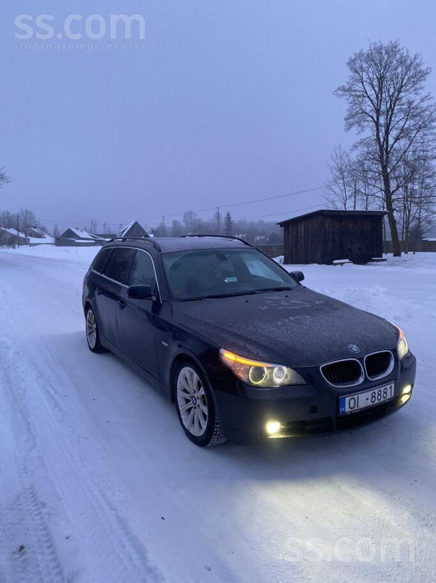 Blue BMW 525 2005 in Rezekne, with an engine capacity of 2.50 L and mileage of 350 thousand km for 2350 €, photo 3 on AUTOMOTO.COM.LV