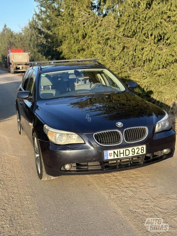 Zils BMW 525 2005 Viļņa, ar dzinēja tilpumu 2.50 L un nobraukumu 349 tūkst. km par 3500 €, foto 3 vietnē AUTOMOTO.COM.LV