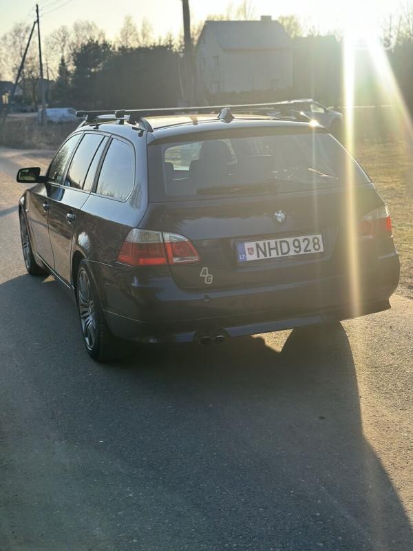Zils BMW 525 2005 Viļņa, ar dzinēja tilpumu 2.50 L un nobraukumu 349 tūkst. km par 3500 €, foto 6 vietnē AUTOMOTO.COM.LV