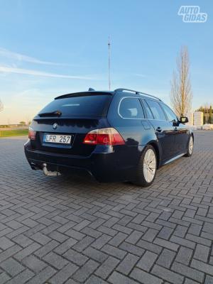 Blue BMW 525 2005 in Kaunas, with an engine capacity of 2.50 L and mileage of 341 thousand km for 2950 €, photo 6 on AUTOMOTO.COM.LV