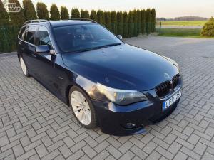 Blue BMW 525 2005 in Kaunas, with an engine capacity of 2.50 L and mileage of 341 thousand km for 2950 €, photo 10 on AUTOMOTO.COM.LV