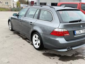 Blue BMW 525 2005 in Kaunas, with an engine capacity of 2.50 L and mileage of 349 thousand km for 2650 €, photo 8 on AUTOMOTO.COM.LV