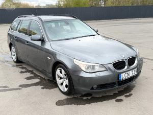 Blue BMW 525 2005 in Kaunas, with an engine capacity of 2.50 L and mileage of 349 thousand km for 2650 €, photo 9 on AUTOMOTO.COM.LV