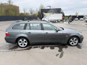 Blue BMW 525 2005 in Kaunas, with an engine capacity of 2.50 L and mileage of 349 thousand km for 2650 €, photo 12 on AUTOMOTO.COM.LV
