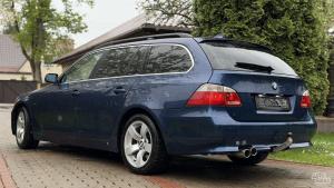 Blue BMW 525 2005 in Vilnius, with an engine capacity of 2.50 L and mileage of 342 thousand km for 2450 €, photo 5 on AUTOMOTO.COM.LV