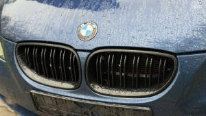 Blue BMW 525 2005 in Vilnius, with an engine capacity of 2.50 L and mileage of 342 thousand km for 2450 €, photo 8 on AUTOMOTO.COM.LV