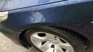 Blue BMW 525 2005 in Vilnius, with an engine capacity of 2.50 L and mileage of 342 thousand km for 2450 €, photo 11 on AUTOMOTO.COM.LV