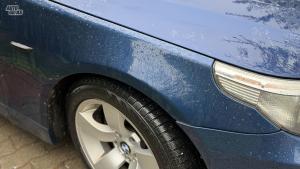 Blue BMW 525 2005 in Vilnius, with an engine capacity of 2.50 L and mileage of 342 thousand km for 2450 €, photo 13 on AUTOMOTO.COM.LV