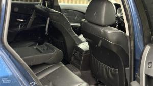 Blue BMW 525 2005 in Vilnius, with an engine capacity of 2.50 L and mileage of 342 thousand km for 2450 €, photo 20 on AUTOMOTO.COM.LV