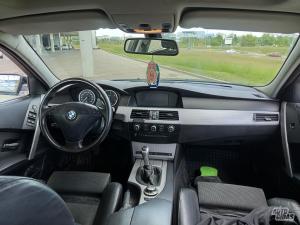 Blue BMW 525 2005 in Vilnius, with an engine capacity of 2.50 L and mileage of 350 thousand km for 1700 €, photo 10 on AUTOMOTO.COM.LV