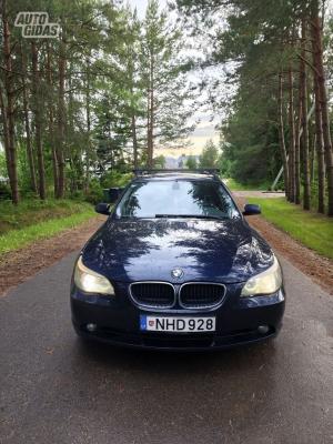 Zils BMW 525 2005 Viļņa, ar dzinēja tilpumu 2.50 L un nobraukumu 352 tūkst. km par 3000 €, foto  vietnē AUTOMOTO.COM.LV