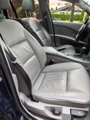 Zils BMW 525 2005 Viļņa, ar dzinēja tilpumu 2.50 L un nobraukumu 352 tūkst. km par 3000 €, foto 13 vietnē AUTOMOTO.COM.LV
