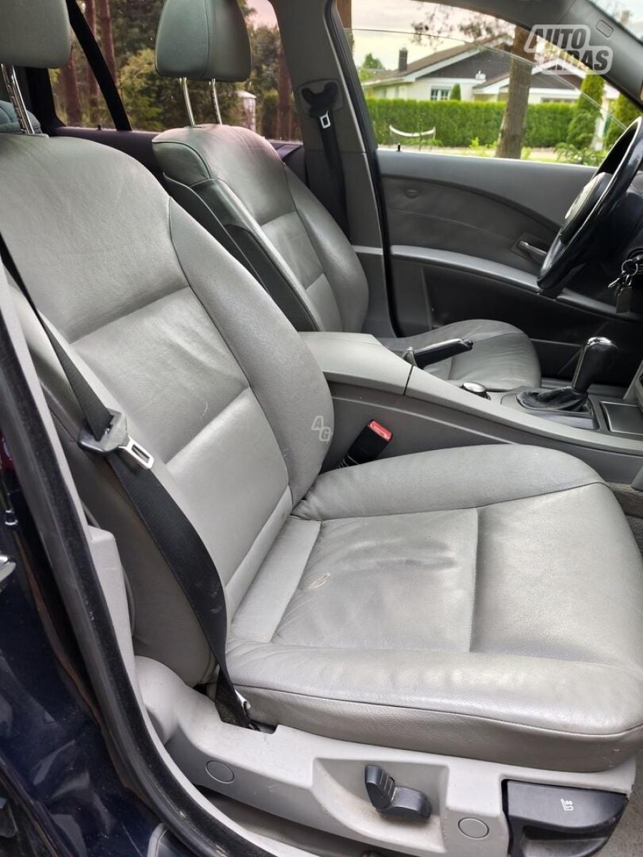 Zils BMW 525 2005 Viļņa, ar dzinēja tilpumu 2.50 L un nobraukumu 352 tūkst. km par 3000 €, foto 13 vietnē AUTOMOTO.COM.LV