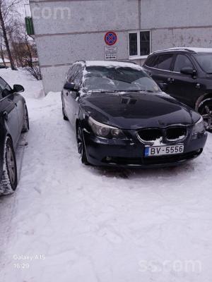Zils BMW 525 2005 Rēzekne, ar dzinēja tilpumu 2.50 L un nobraukumu 303 tūkst. km par 1499 €, foto 4 vietnē AUTOMOTO.COM.LV