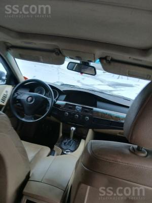 Zils BMW 525 2005 Rēzekne, ar dzinēja tilpumu 2.50 L un nobraukumu 303 tūkst. km par 1499 €, foto 8 vietnē AUTOMOTO.COM.LV