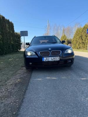 Blue BMW 525 2005 in Riga, with an engine capacity of 3.00 L and mileage of 425 thousand km for 3700 €, photo 4 on AUTOMOTO.COM.LV