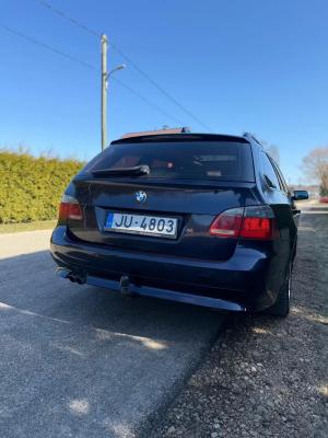 Blue BMW 525 2005 in Riga, with an engine capacity of 3.00 L and mileage of 425 thousand km for 3700 €, photo 5 on AUTOMOTO.COM.LV