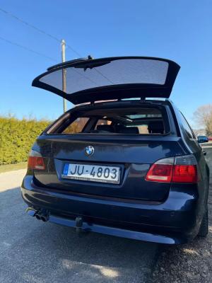 Blue BMW 525 2005 in Riga, with an engine capacity of 3.00 L and mileage of 425 thousand km for 3700 €, photo 6 on AUTOMOTO.COM.LV