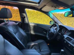 Blue BMW 525 2005 in Riga, with an engine capacity of 3.00 L and mileage of 425 thousand km for 3700 €, photo 12 on AUTOMOTO.COM.LV