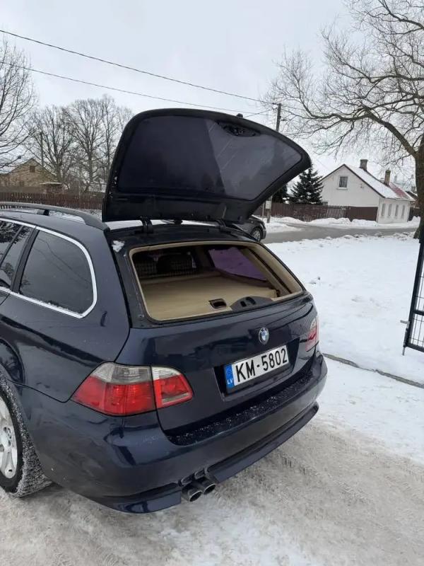 Zils BMW 525 2005 Ventspils, ar dzinēja tilpumu 2.50 L un nobraukumu 442 tūkst. km par 2800 €, foto 9 vietnē AUTOMOTO.COM.LV
