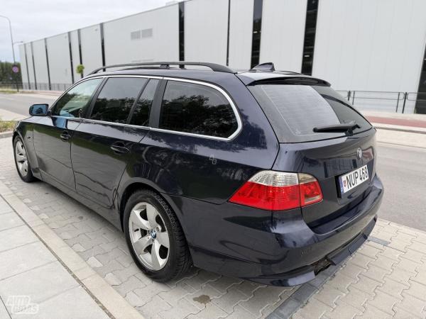 Blue BMW 525 2005 in Vilnius, with an engine capacity of 2.50 L and mileage of 450 thousand km for 1950 €, photo 1 on AUTOMOTO.COM.LV