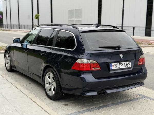 Blue BMW 525 2005 in Vilnius, with an engine capacity of 2.50 L and mileage of 450 thousand km for 1950 €, photo 2 on AUTOMOTO.COM.LV