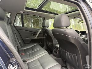 Blue BMW 525 2005 in Vilnius, with an engine capacity of 2.50 L and mileage of 450 thousand km for 1950 €, photo 28 on AUTOMOTO.COM.LV
