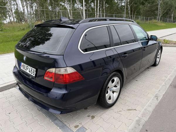 Синий БМВ 525 2005 в Вильнюс, объемом двигателя 2.50 л и пробегом 450 тыс. км за 1950 €, фото 8 на AUTOMOTO.COM.LV