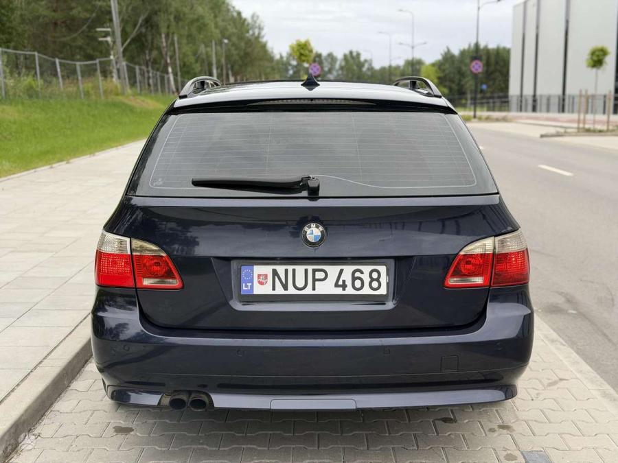 Синий БМВ 525 2005 в Вильнюс, объемом двигателя 2.50 л и пробегом 450 тыс. км за 1950 €, фото 5 на AUTOMOTO.COM.LV