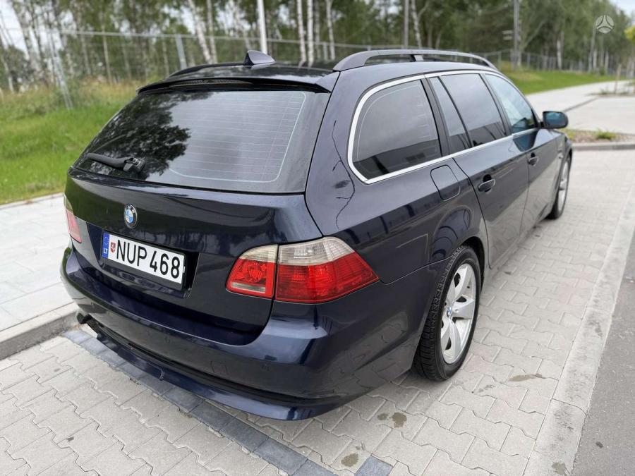 Синий БМВ 525 2005 в Вильнюс, объемом двигателя 2.50 л и пробегом 450 тыс. км за 1950 €, фото 8 на AUTOMOTO.COM.LV