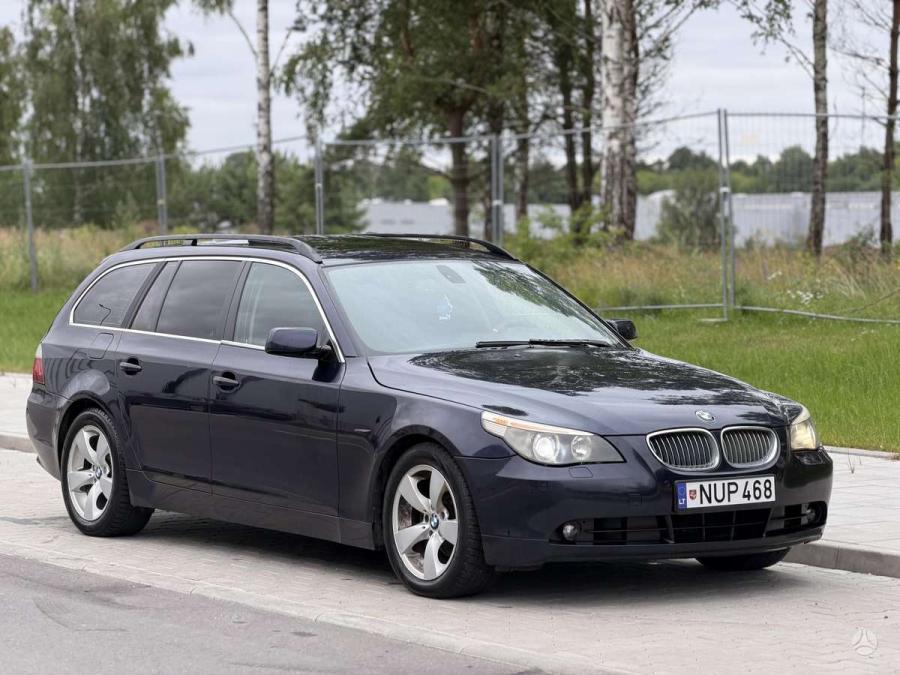Синий БМВ 525 2005 в Вильнюс, объемом двигателя 2.50 л и пробегом 450 тыс. км за 1950 €, фото 15 на AUTOMOTO.COM.LV