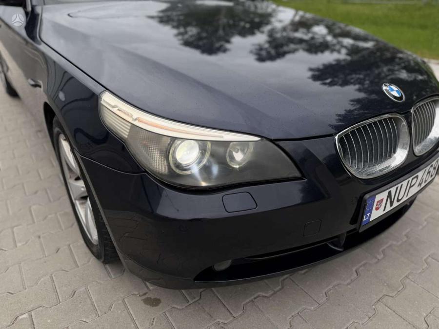 Синий БМВ 525 2005 в Вильнюс, объемом двигателя 2.50 л и пробегом 450 тыс. км за 1950 €, фото 16 на AUTOMOTO.COM.LV