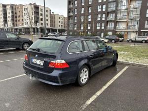 Синий БМВ 525 2005 в Вильнюс, объемом двигателя 2.50 л и пробегом 340 тыс. км за 2600 €, фото 6 на AUTOMOTO.COM.LV