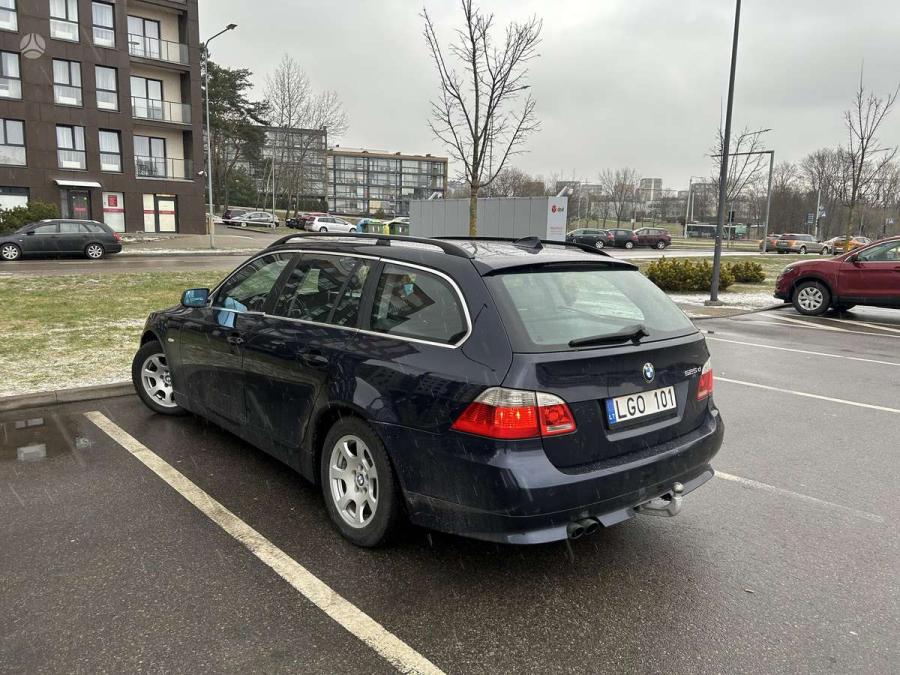 Синий БМВ 525 2005 в Вильнюс, объемом двигателя 2.50 л и пробегом 340 тыс. км за 2600 €, фото 7 на AUTOMOTO.COM.LV
