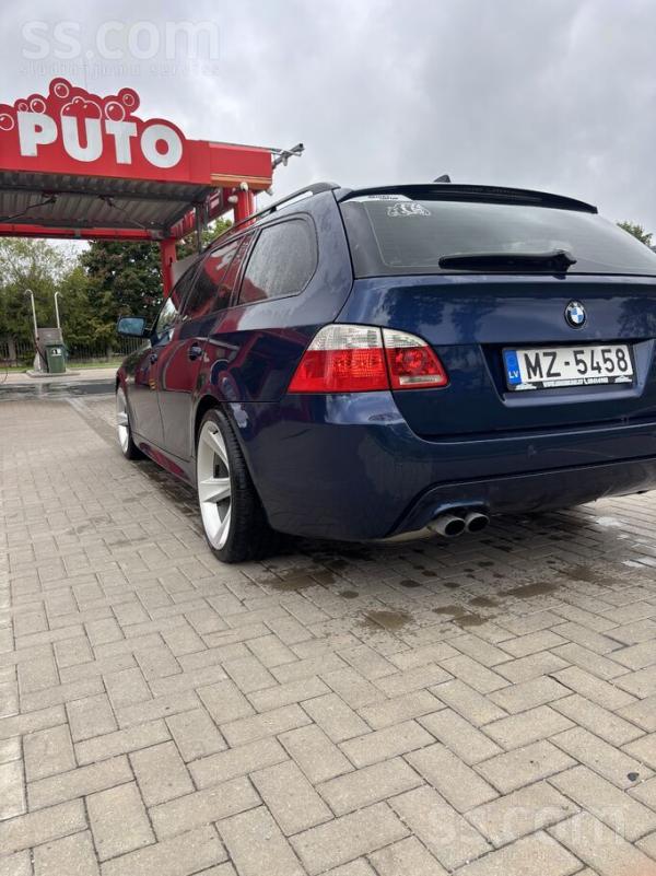 Zils BMW 525 2005 Saldus, ar dzinēja tilpumu 2.50 L un nobraukumu 352 tūkst. km par 4500 €, foto 3 vietnē AUTOMOTO.COM.LV