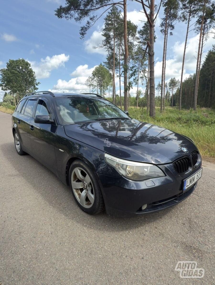 Синий БМВ 525 2006 в Вильнюс, объемом двигателя 2.50 л и пробегом 280 тыс. км за 1999 €, фото 3 на AUTOMOTO.COM.LV