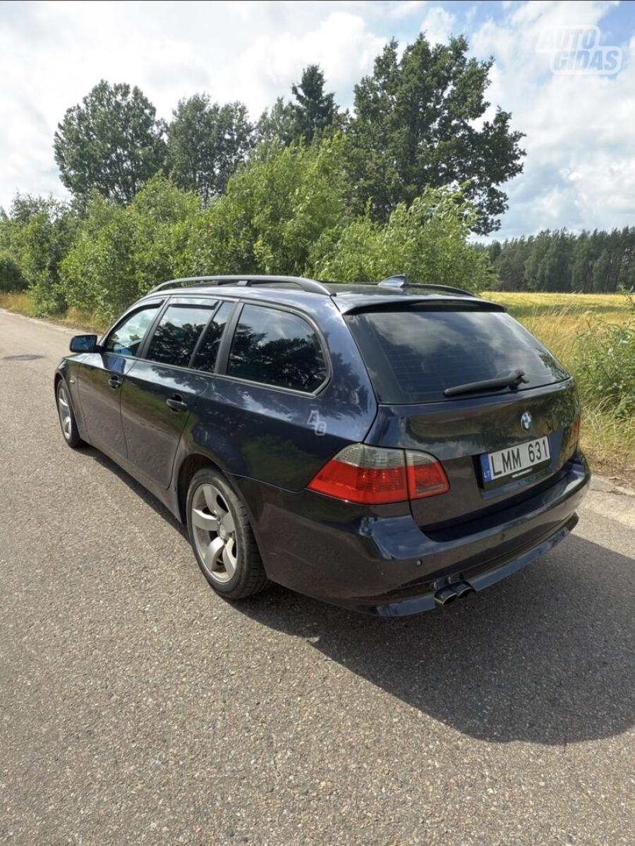 Синий БМВ 525 2006 в Вильнюс, объемом двигателя 2.50 л и пробегом 280 тыс. км за 1999 €, фото 8 на AUTOMOTO.COM.LV