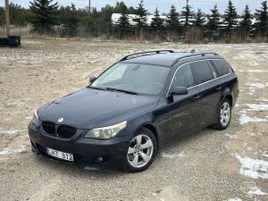 Zils BMW 525 2006 Šauļi, ar dzinēja tilpumu 2.50 L un nobraukumu 350 tūkst. km par 2450 €, foto  vietnē AUTOMOTO.COM.LV