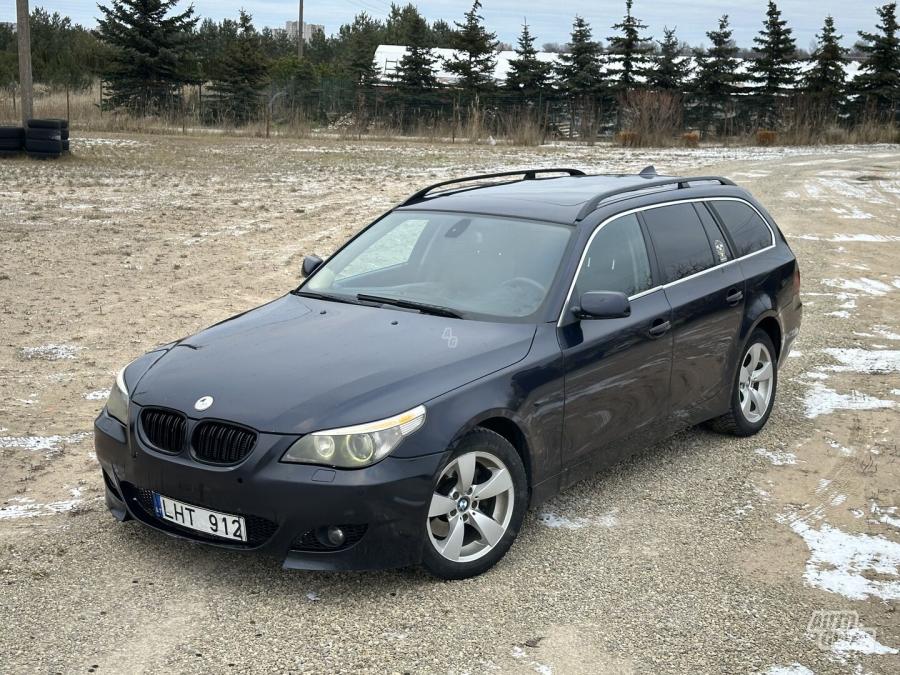 Zils BMW 525 2006 Šauļi, ar dzinēja tilpumu 2.50 L un nobraukumu 350 tūkst. km par 2450 €, foto 1 vietnē AUTOMOTO.COM.LV