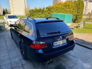 Blue BMW 525 2006 in Marijampole, with an engine capacity of 2.50 L and mileage of 358 thousand km for 2900 €, photo 4 on AUTOMOTO.COM.LV